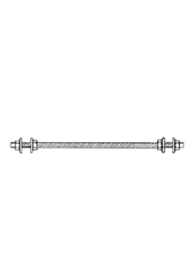 Sag Rod – Tip Metroof