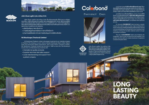 Clean COLORBOND® THERMATECH® – Tip Metroof