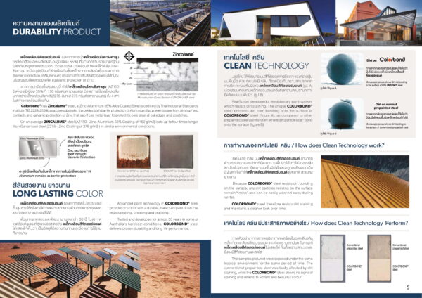 Clean COLORBOND® THERMATECH® – Tip Metroof