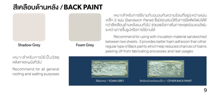 Clean COLORBOND® THERMATECH® – Tip Metroof