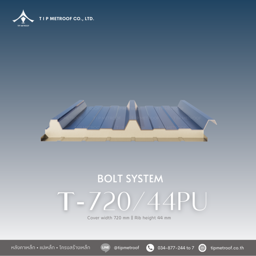 T-760/25PU – Tip Metroof